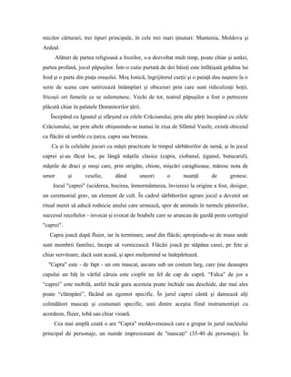 Tradiţii şi obiceiuri de iarnă | DOC