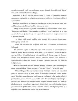 Tradiţii şi obiceiuri de iarnă | DOC