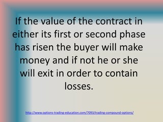 Trading Compound Options | PPTX