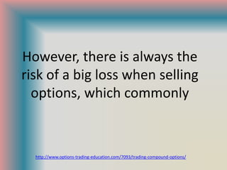 Trading Compound Options | PPTX
