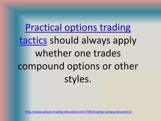 Trading Compound Options | PPTX