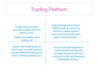 Trading and Mobile Computing based on FIX protocol | PPT