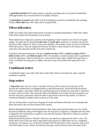 Trading and settelment in stock exchange..docx1 | DOCX