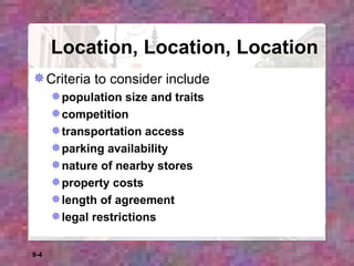 Trading-Area Analysis | PPT