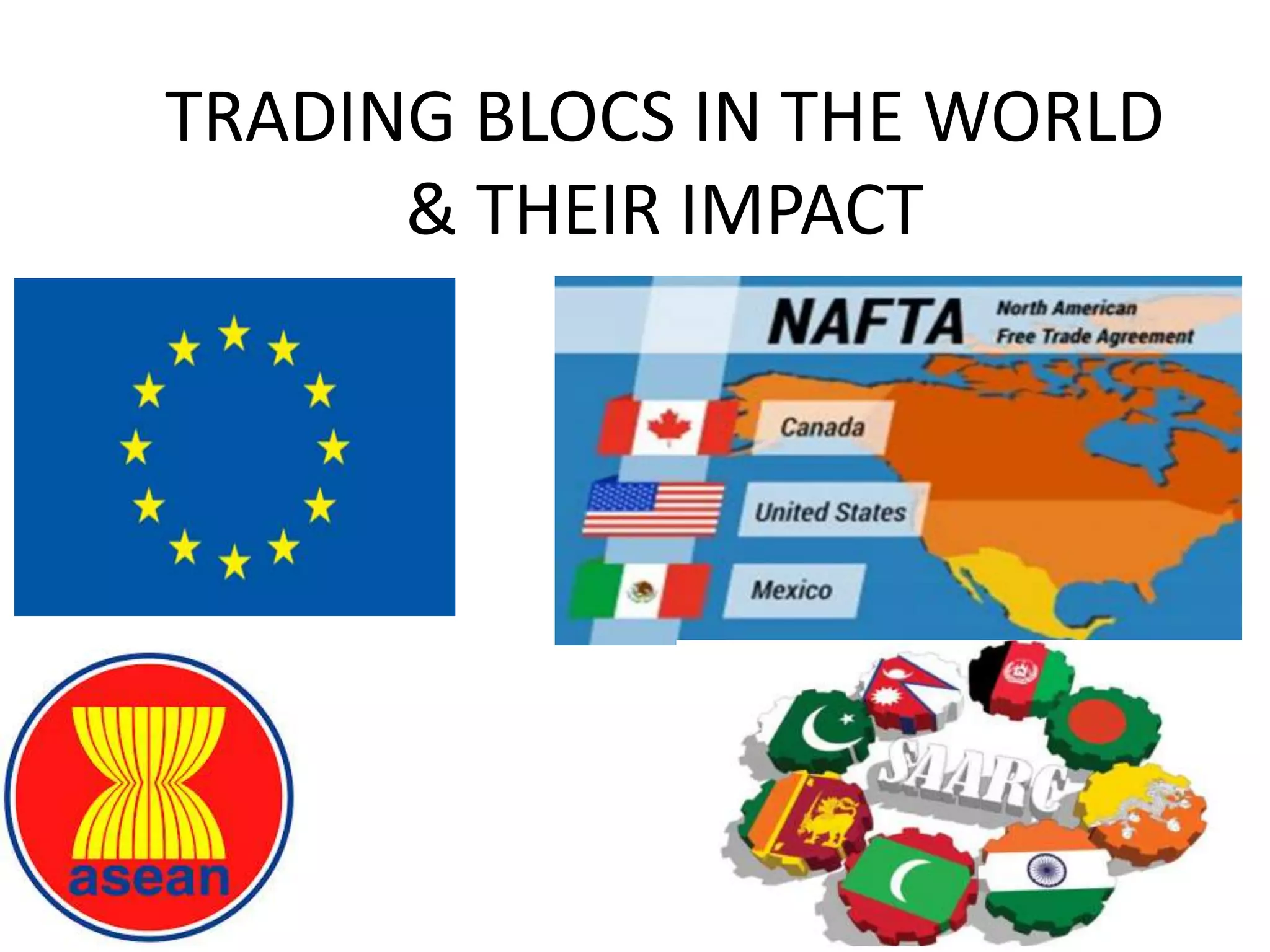 Trading blocs and their impact | PPTX