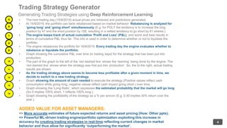 Trading Engine/Robo-Advisor using Deep Reinforcement Learning | PPT