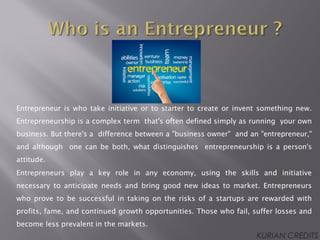 Trading Entrepreneur - In types of Entrepreneurs | PDF