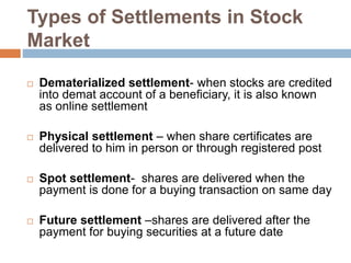 Trading in stock market | PPSX