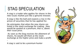 Trading in the stock market | PPTX