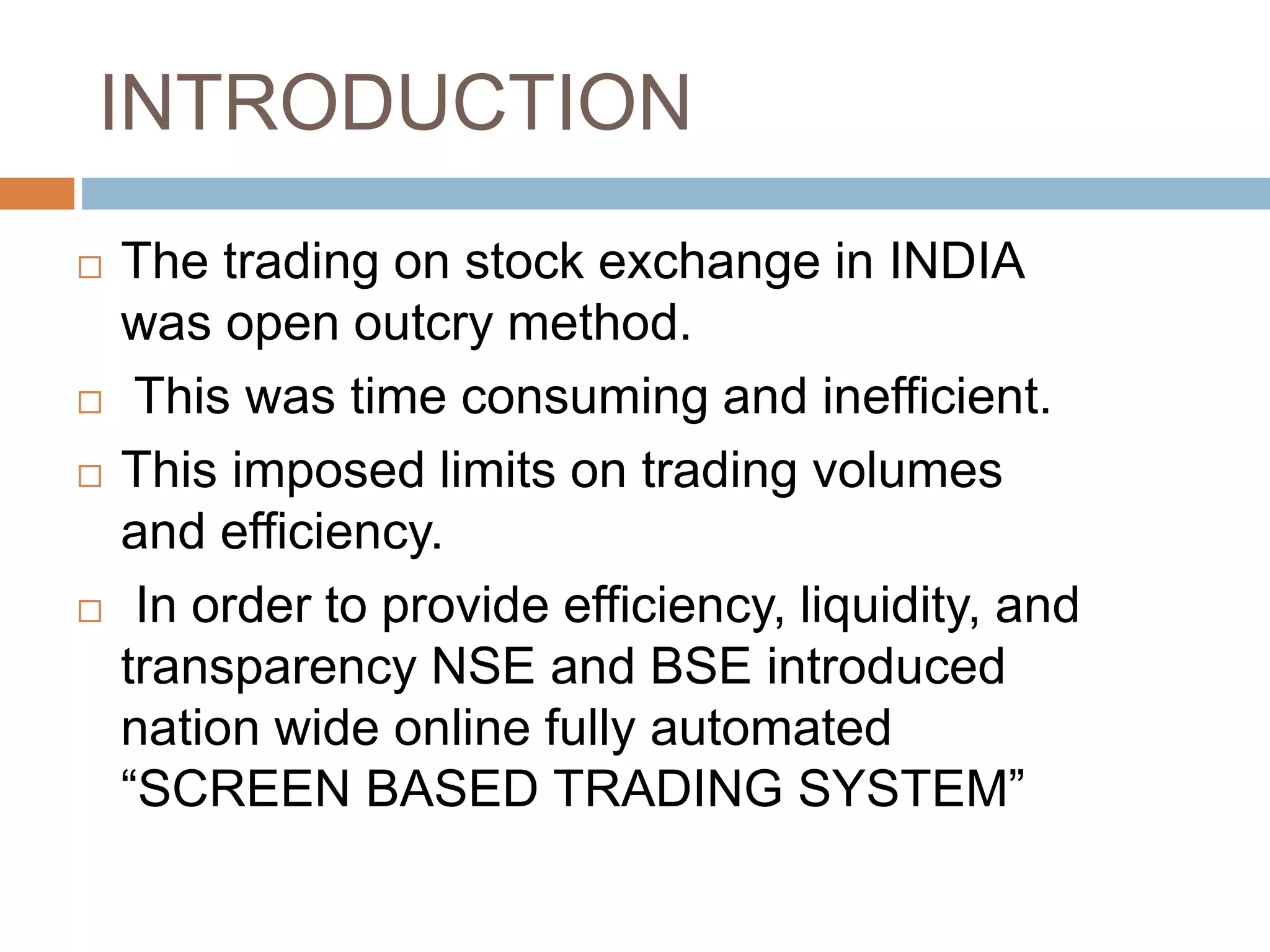 Trading mechanism | PPTX