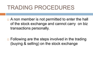 Trading mechanism | PPTX