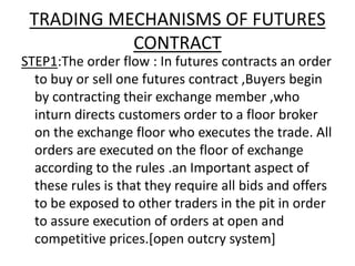 TRADING MECHANISM OF FUTURES CONTRACTS.pptx