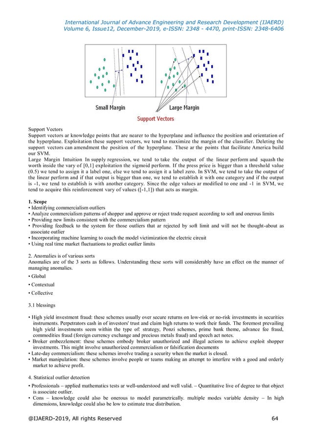Trading Outlier Detection Machine Learning Approach Pdf
