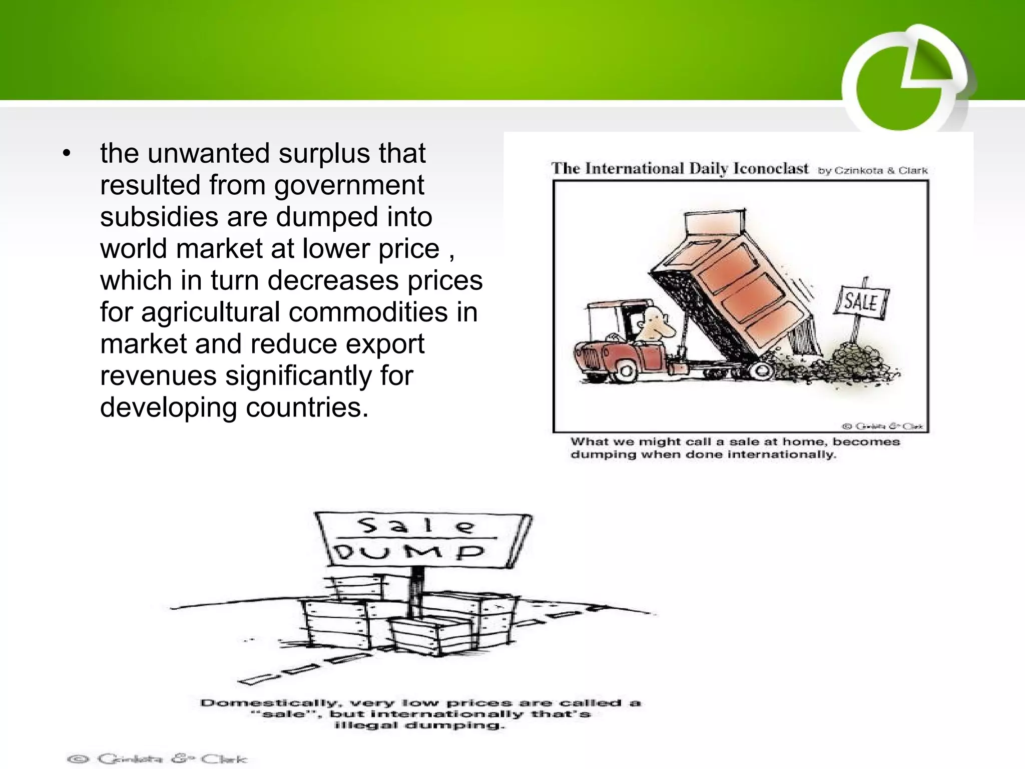 Trading problems of developing countries | PPT