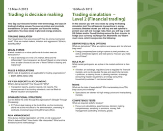 Trading Simulations for non-traders | PDF