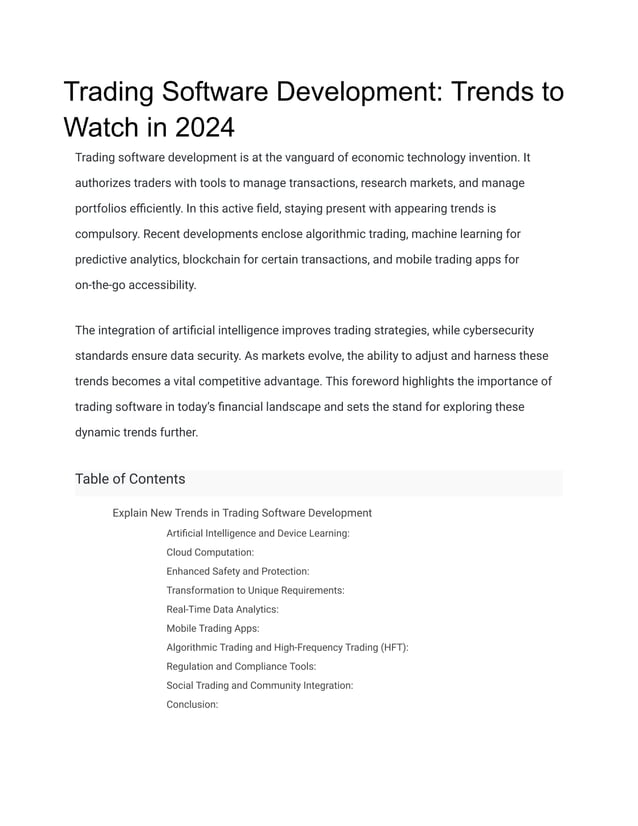 Trading Software Development_ Trends to Watch in 2024.pdf
