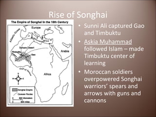 African Trading States And Kingdoms | PPT