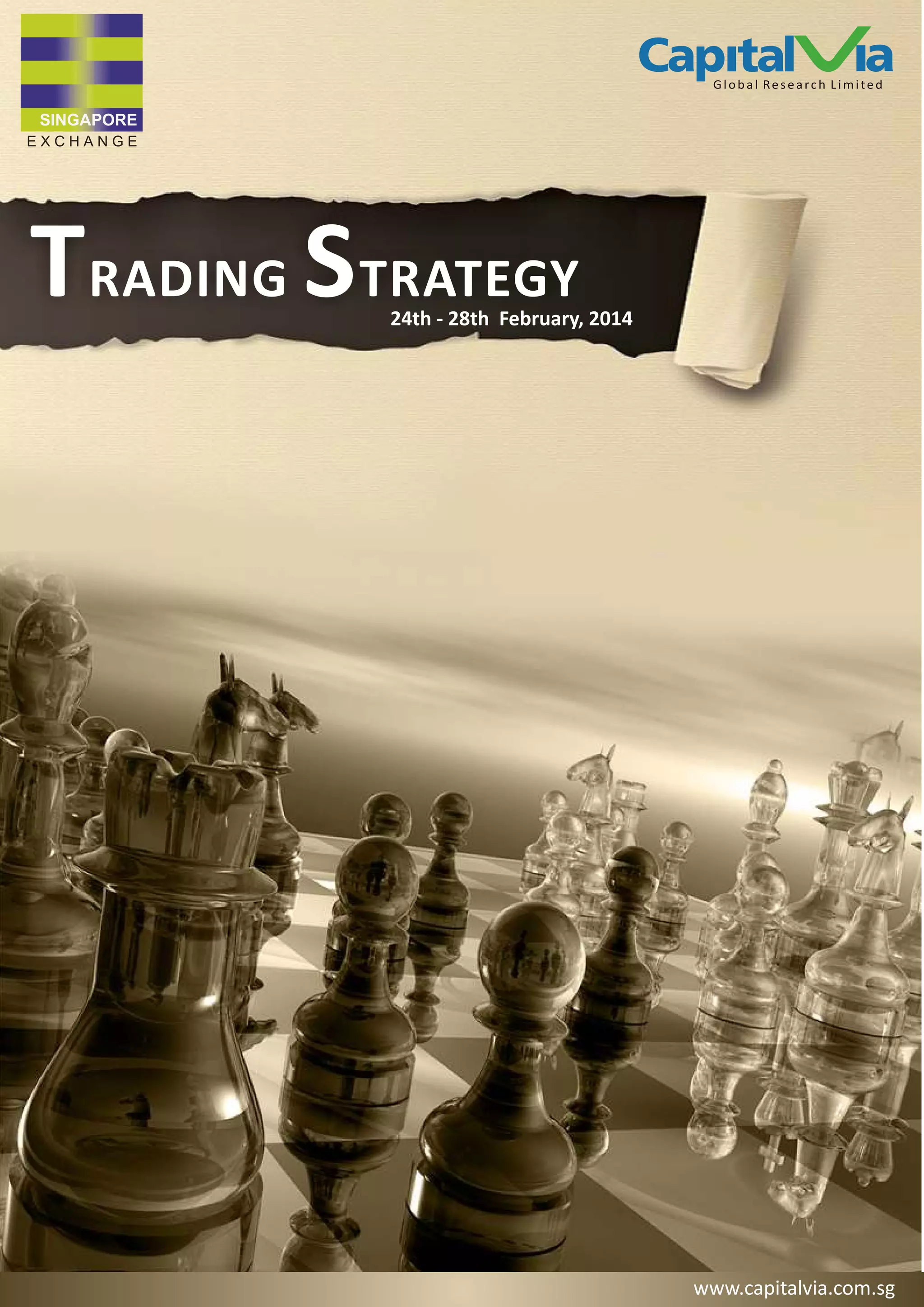 Weekly Trading Strategy For Singapore STI | PDF
