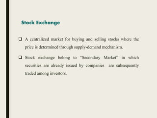 Trading system in security markets | PDF