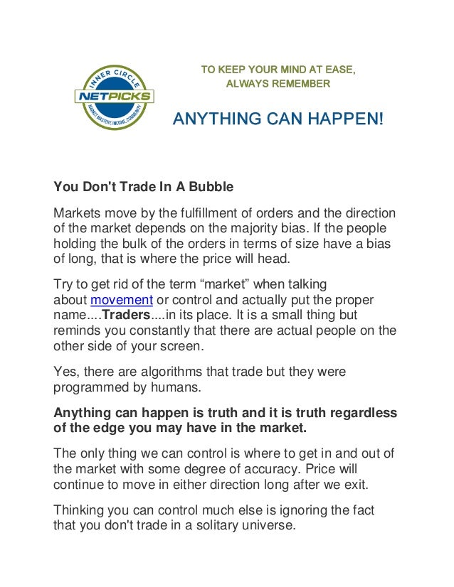 One Trading Truth To Never Forget