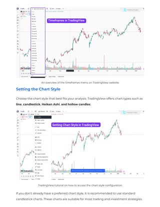 Complete TradingView Tutorial [Registration, Symbols, and Screener] | PDF