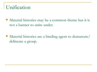 Trading Zones And Disunity | PPT