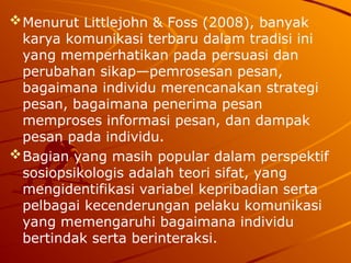 TRADISI-TRADISI KOMUNIKASI terbagus dab valid.ppt
