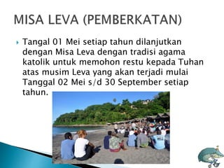 Tradisi menangkap ikan Paus di Lamahera | PPTX