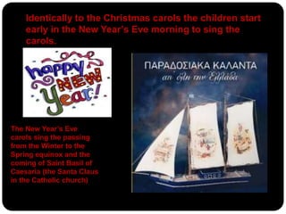 Tradisional carols of the Greeks | PPSX