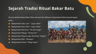 Tradisi Ritual Bakar Batu Masyarakat PAPUA .pptx