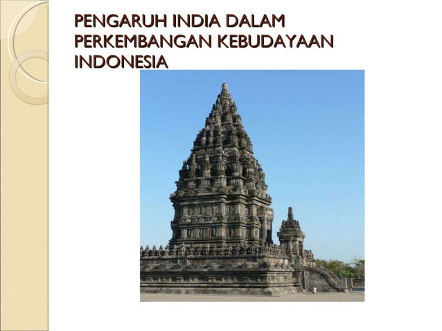 Tradisi sejarah indonesia di masa prasejarah dan masa | PPT