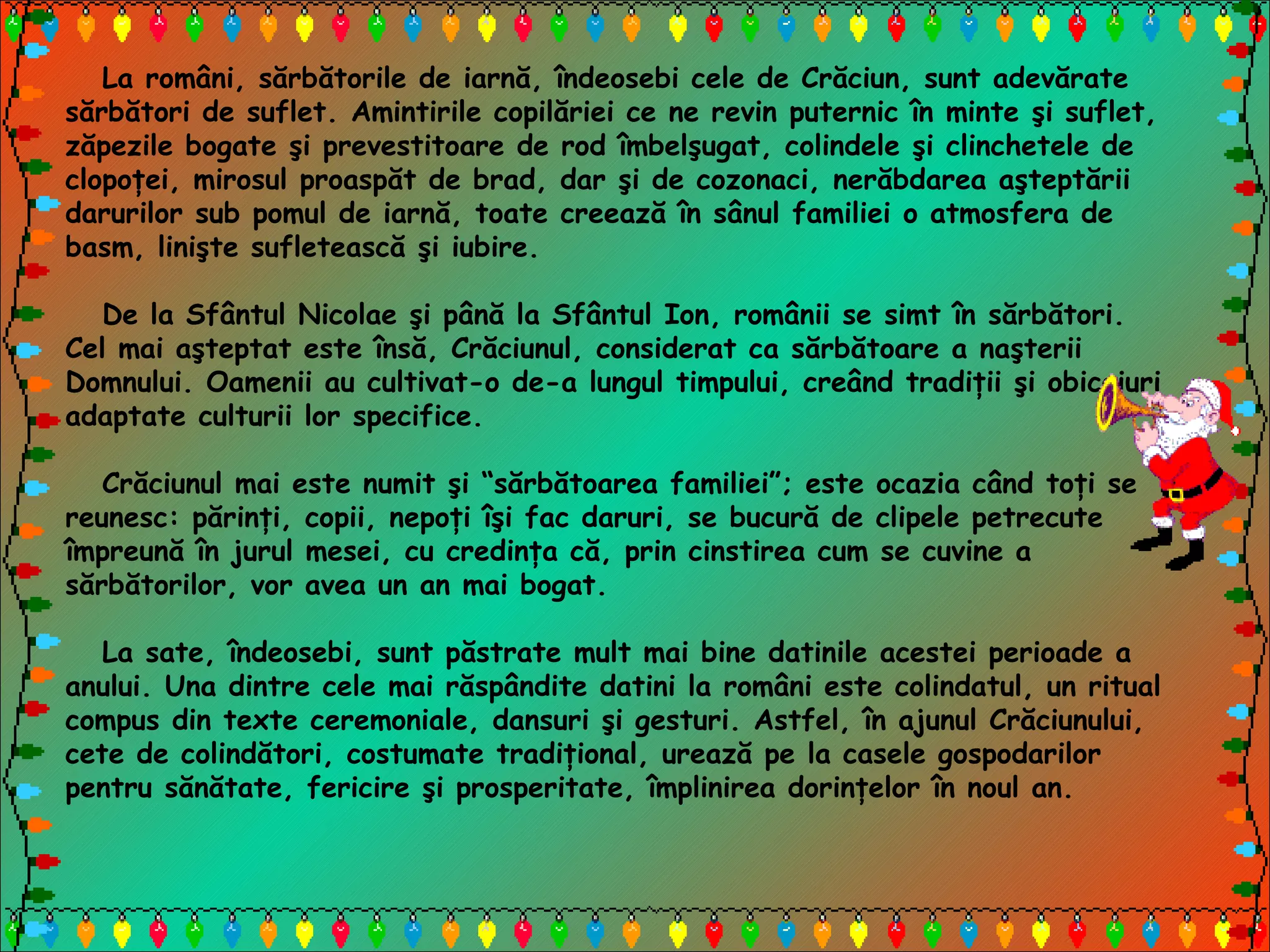 Traditii de craciun | PPT