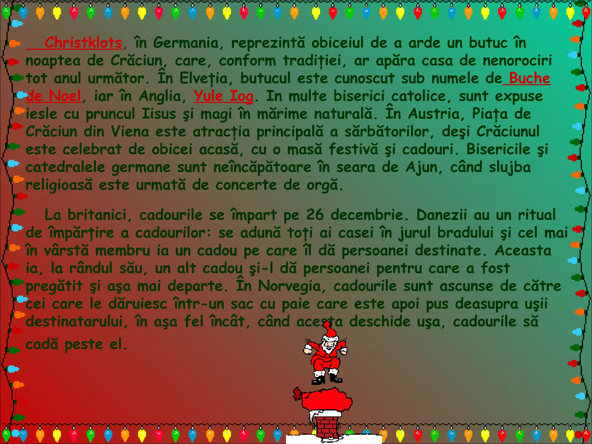 Traditii de craciun | PPT