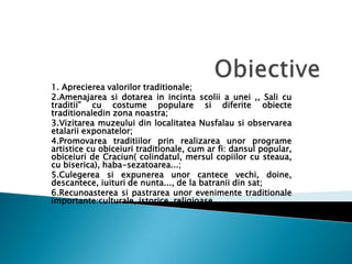 Traditii si obiceiuri | PPTX