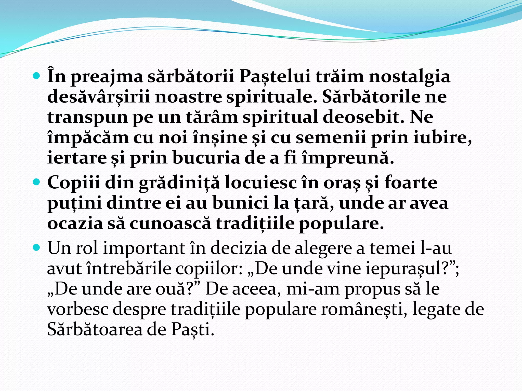 Traditii si obiceiuri | PPTX