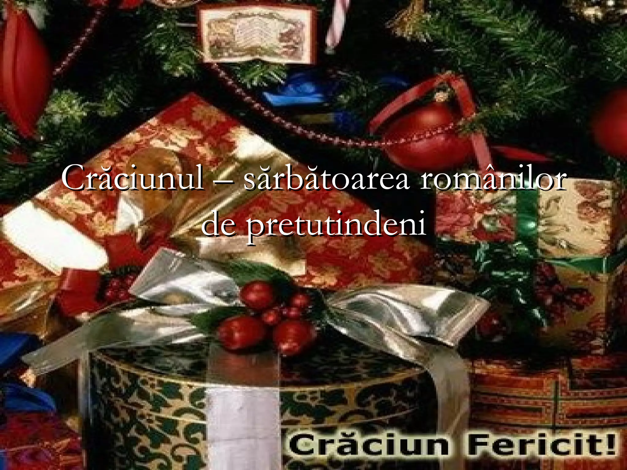 Traditii si simboluri de craciun | PPT