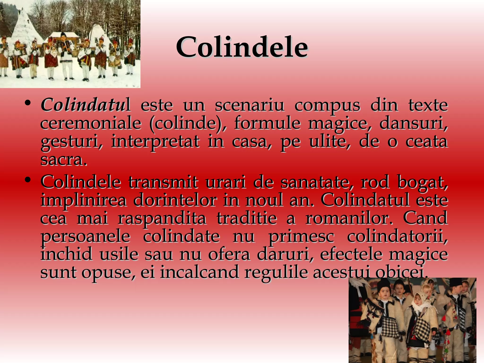 Traditii si simboluri de craciun | PPT