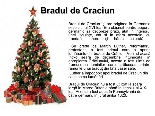 Traditii si simboluri de craciun | PPT