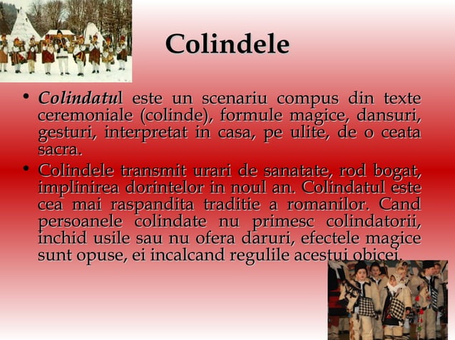 Traditii si simboluri de craciun | PPT