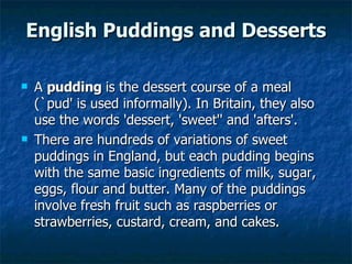 NI1 - Traditional British Food | PPS