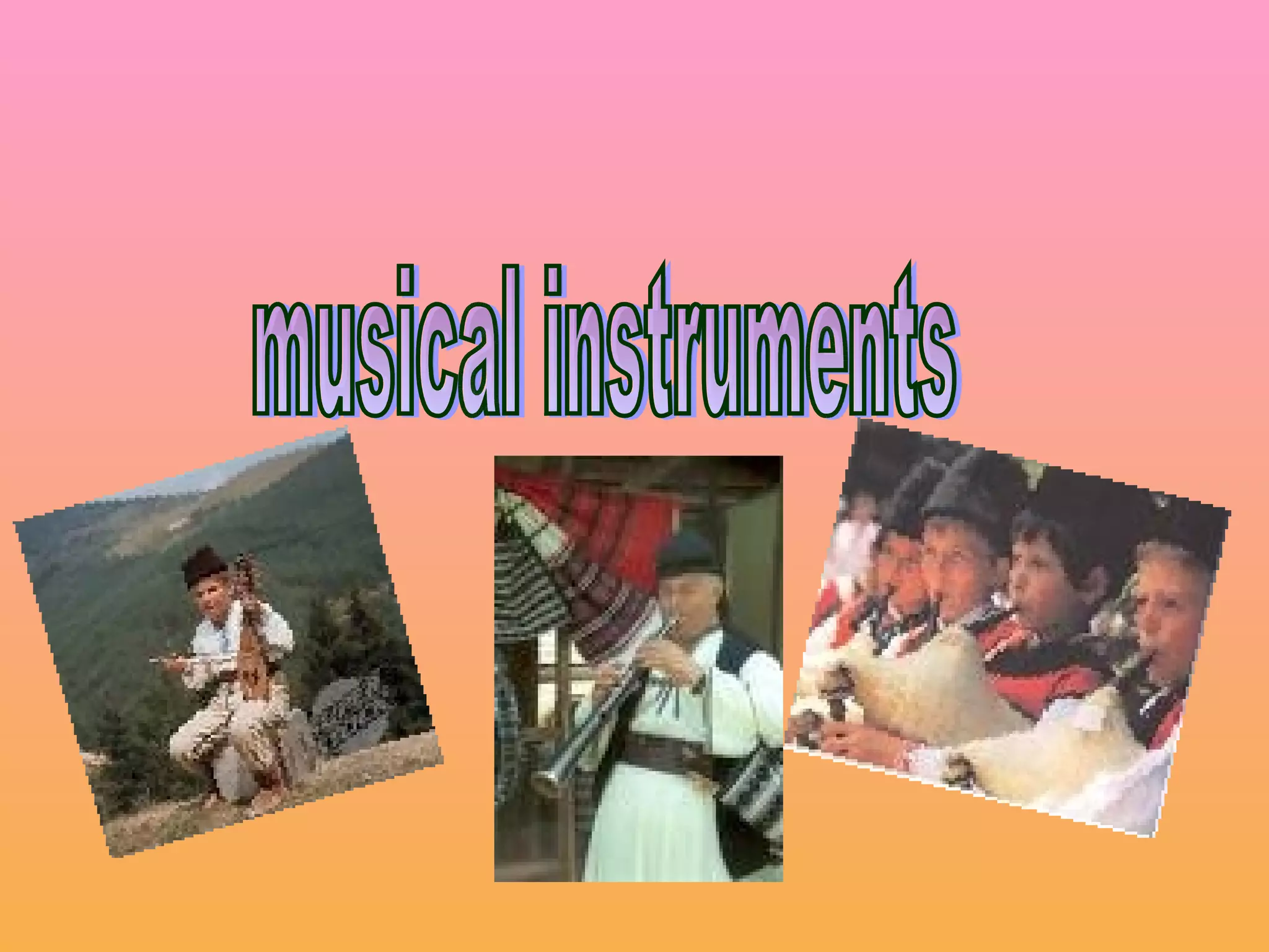 Traditional Bulgarian Musical Instruments by Elena | PPT