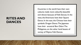 Traditional-Dance that shows different dances | PPTX