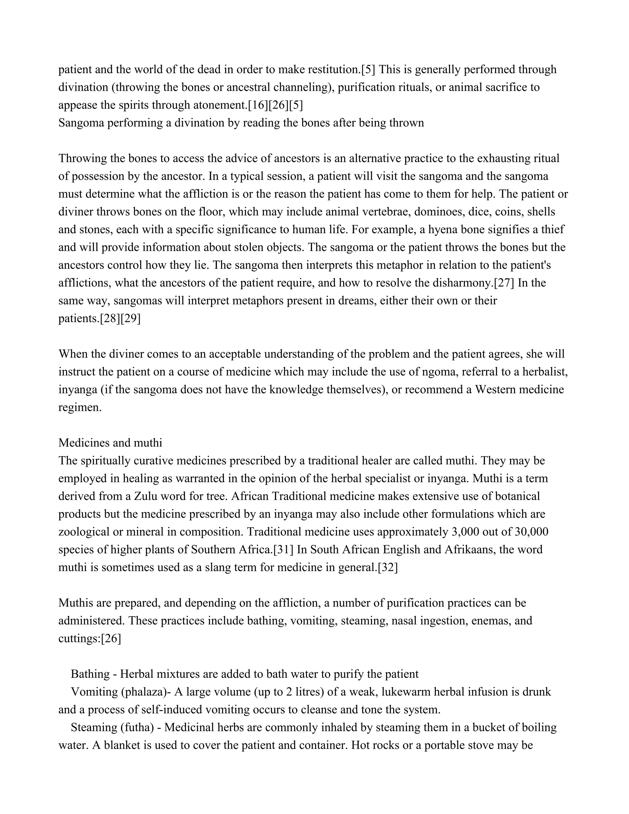 Traditional healers in South Africa | PDF