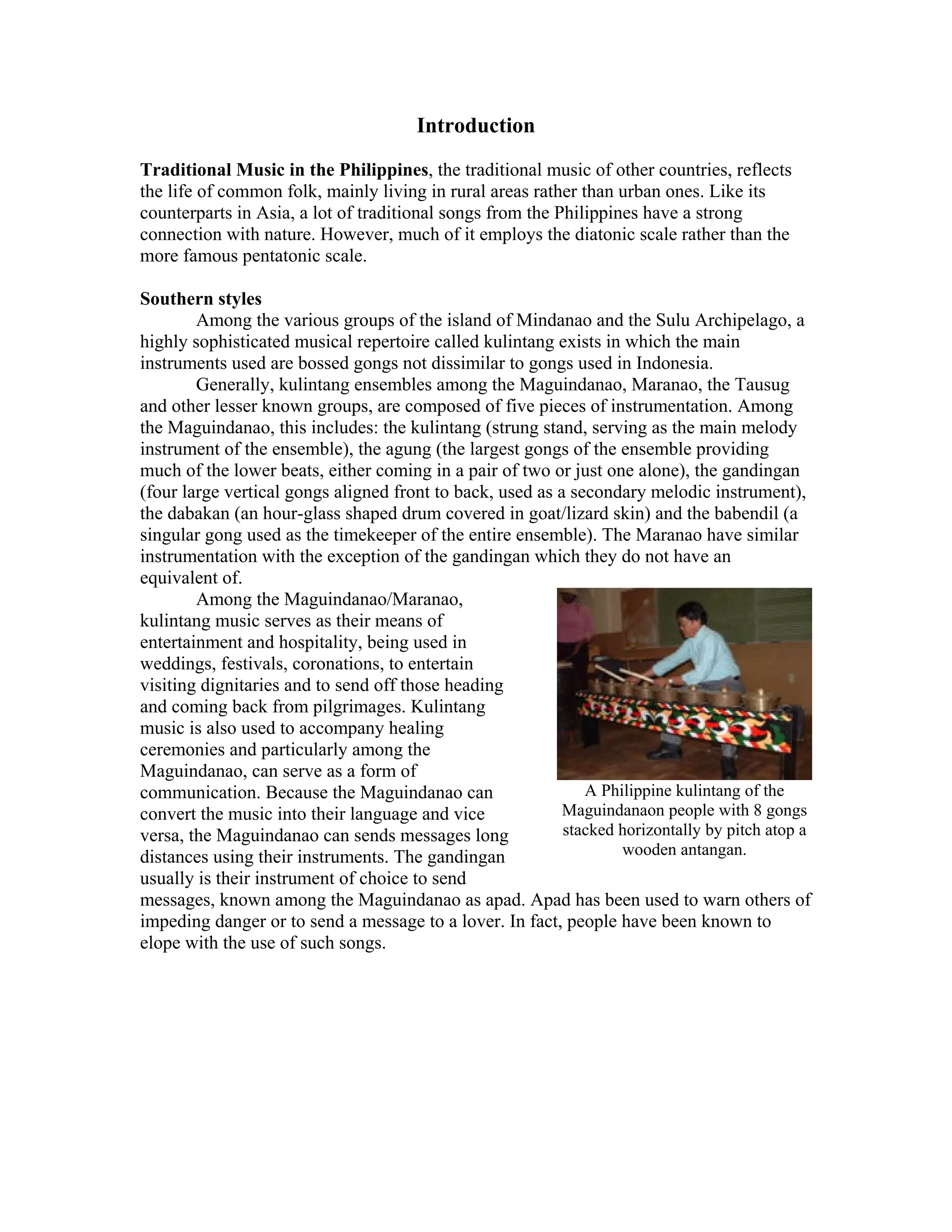 Traditional musical-instruments | PDF