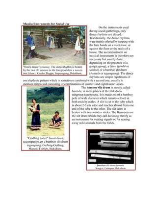 Traditional musical-instruments | PDF