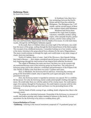 Traditional musical-instruments | PDF