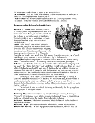 Traditional musical-instruments | PDF