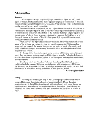 Traditional musical-instruments | PDF