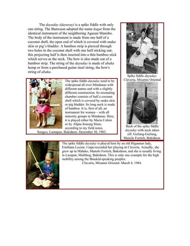 Traditional musical-instruments | PDF