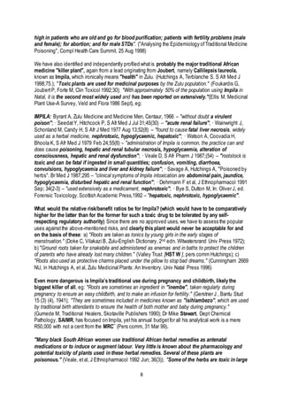 Traditional african medicine | DOCX